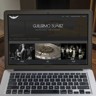 Guillermo Suarez Photography, Website – Hourglass Studios
